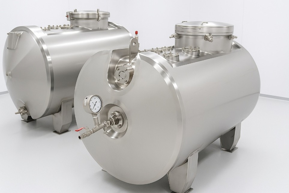 Stainless steel kill tank for pharmaceutical neutralization