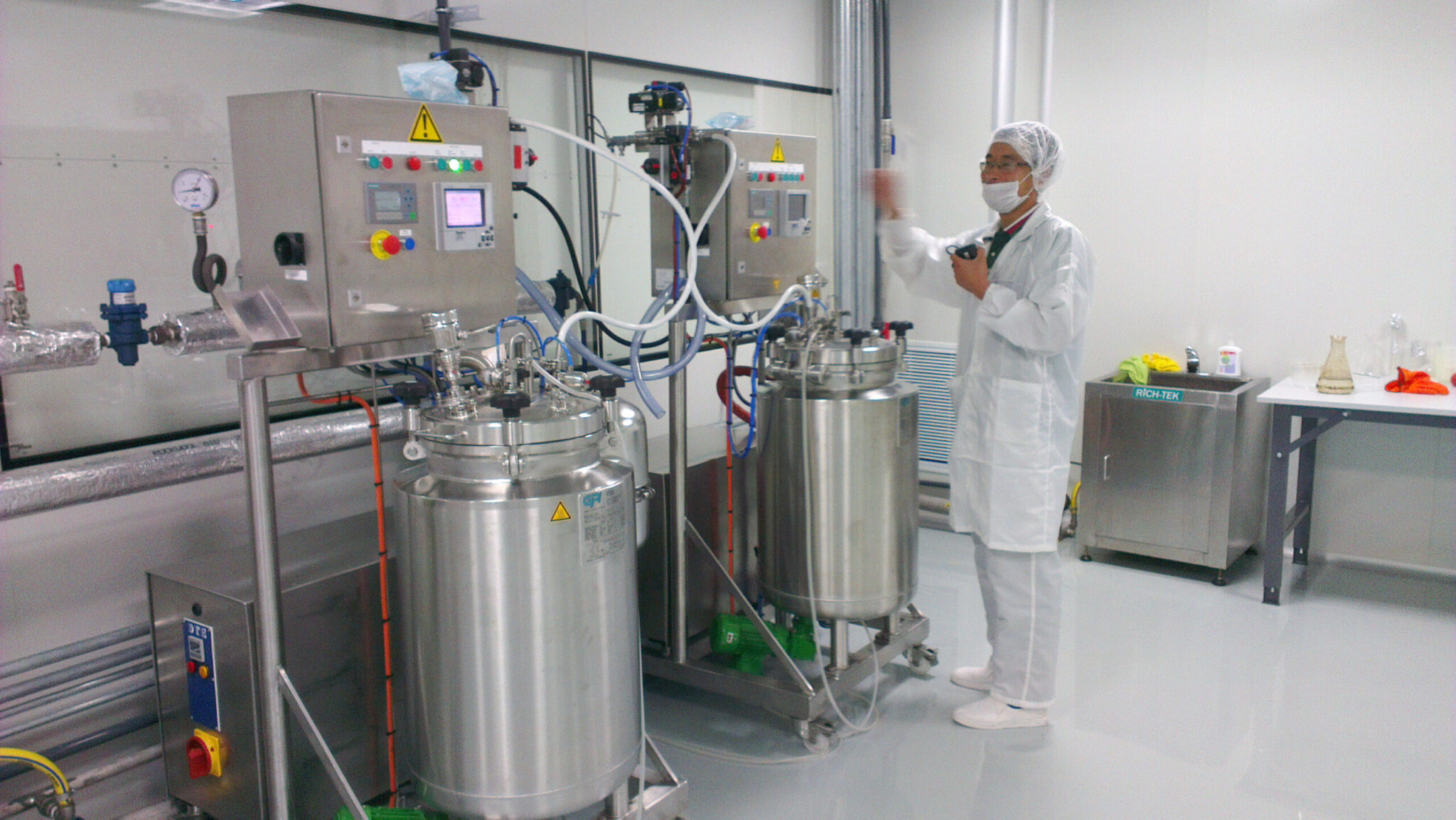 Process tanks and vessels for the pharmaceutical industry - Gpi Pharma